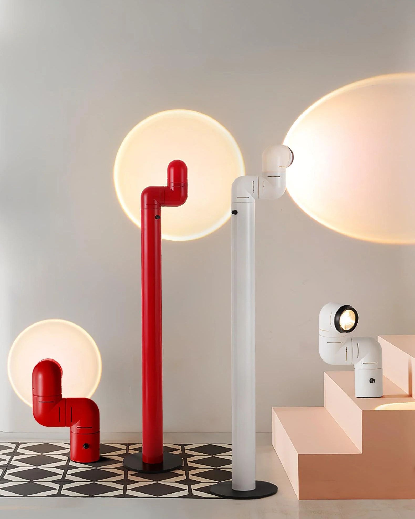 Water Pipe Floor Lamp LEEYHOME